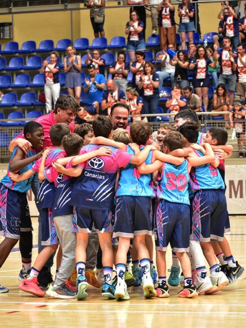CB 7Palmas (M) y EMB Candelaria (F), campeón de Canarias PreMinibasket ...